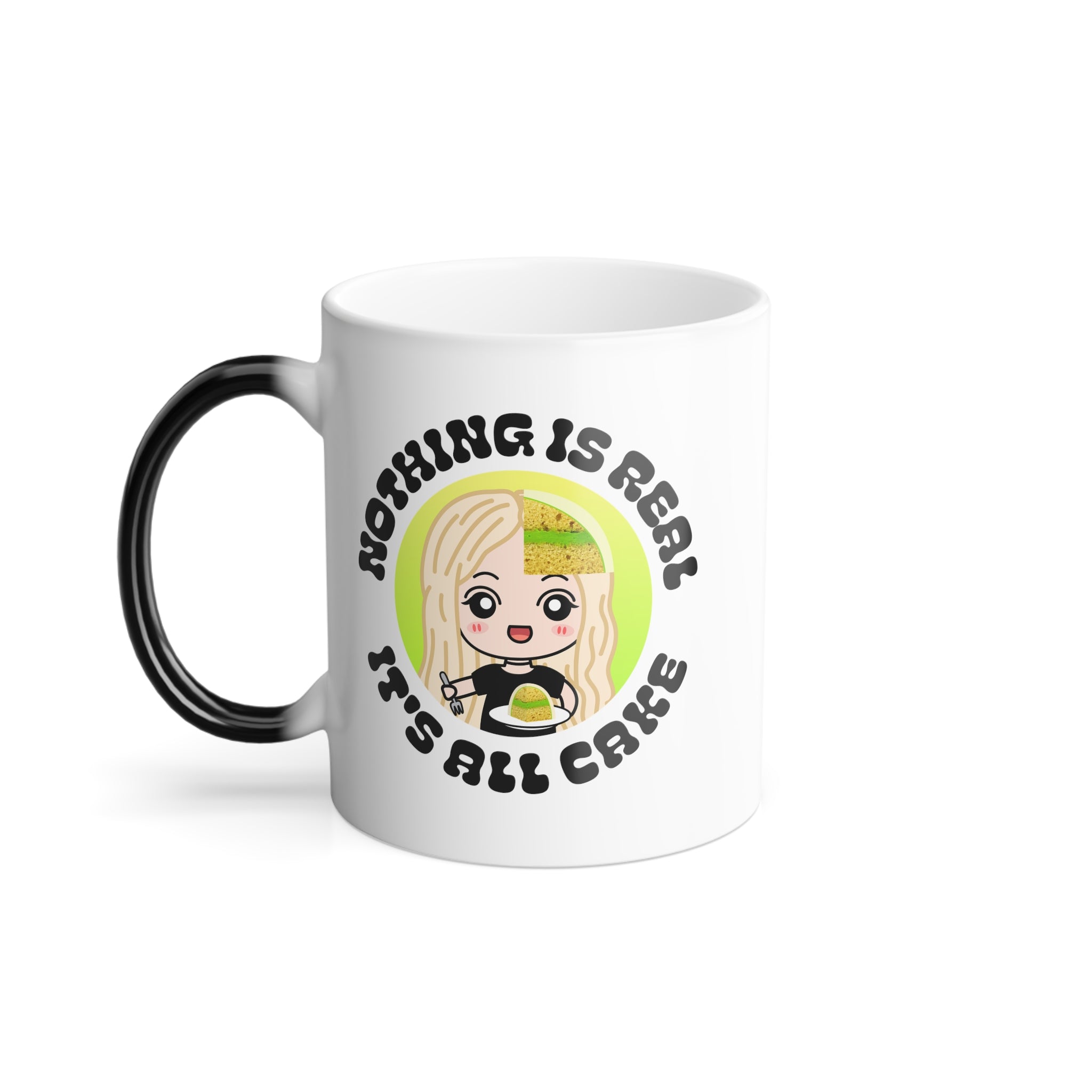It's All Cake Color Morphing Mug – Sideserf Cake Studio
